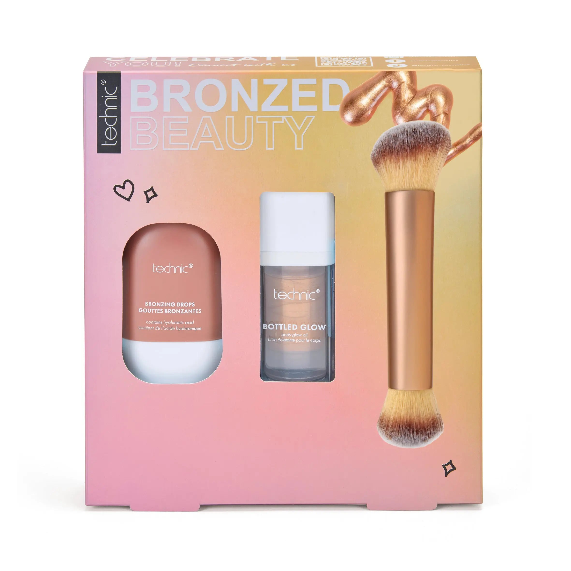 Technic Makeup Bronzed Beauty Set – SkinSense