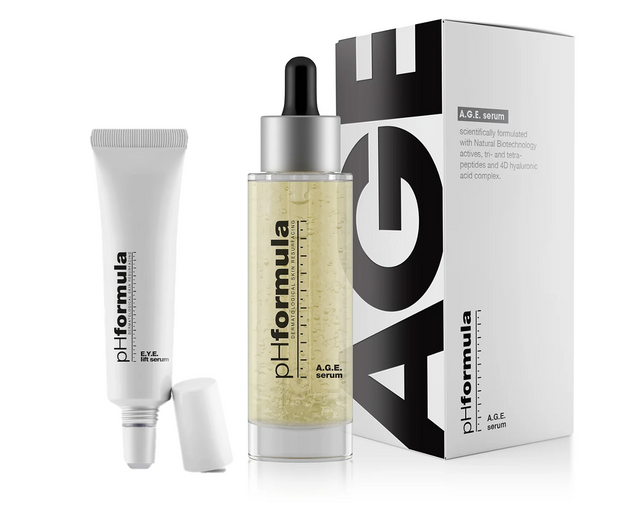pH Formula A.G.E. Serum + Eye Lift Serum Gaveæske – SkinSense